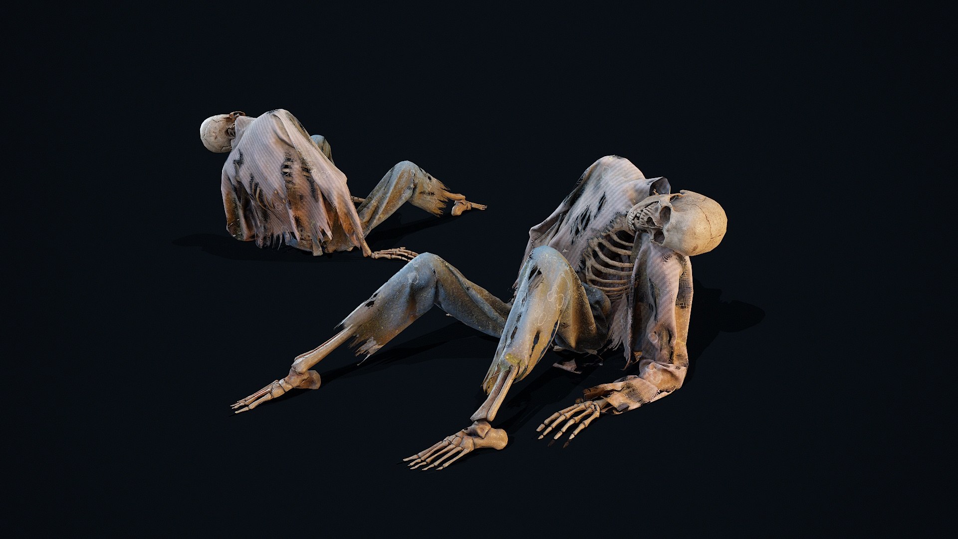 Skeleton Remains 5 3D Model - TurboSquid 2380606
