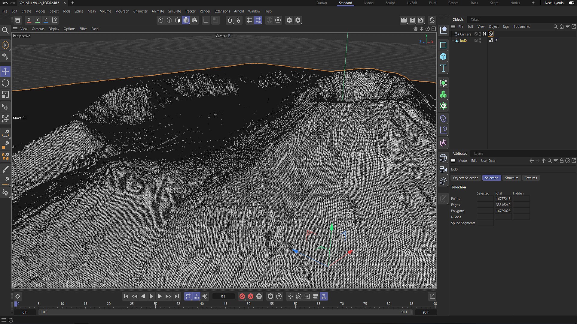3D Mount Vesuvius - TurboSquid 1949075