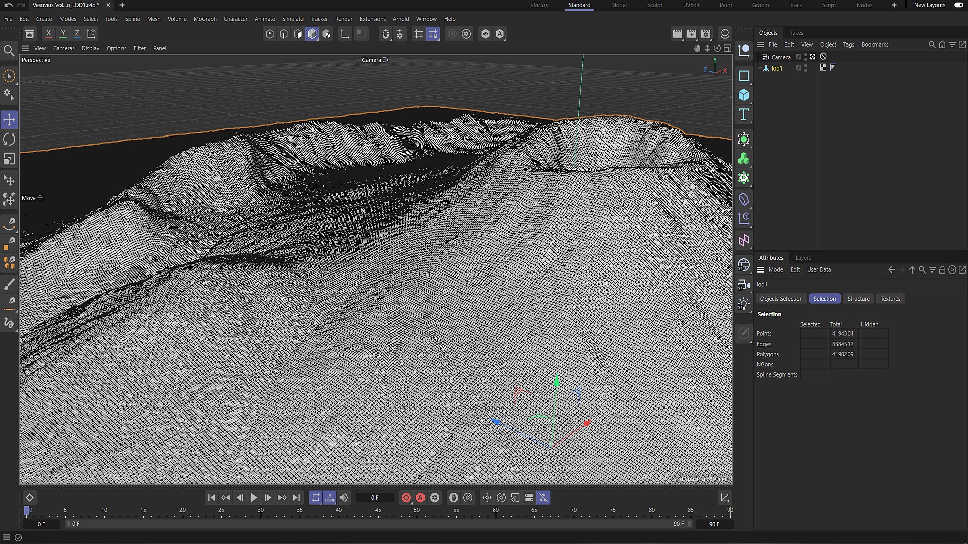 3D Mount Vesuvius - TurboSquid 1949075