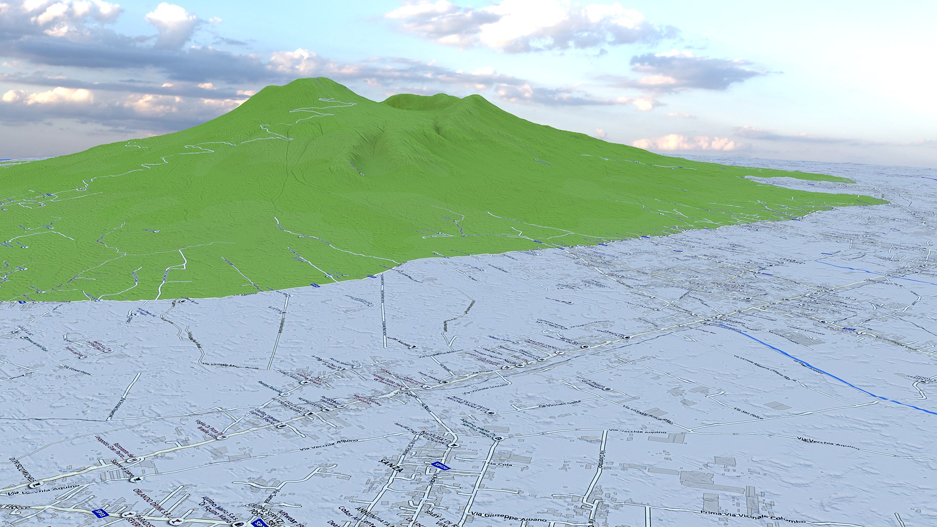 3D Mount Vesuvius - TurboSquid 1949075