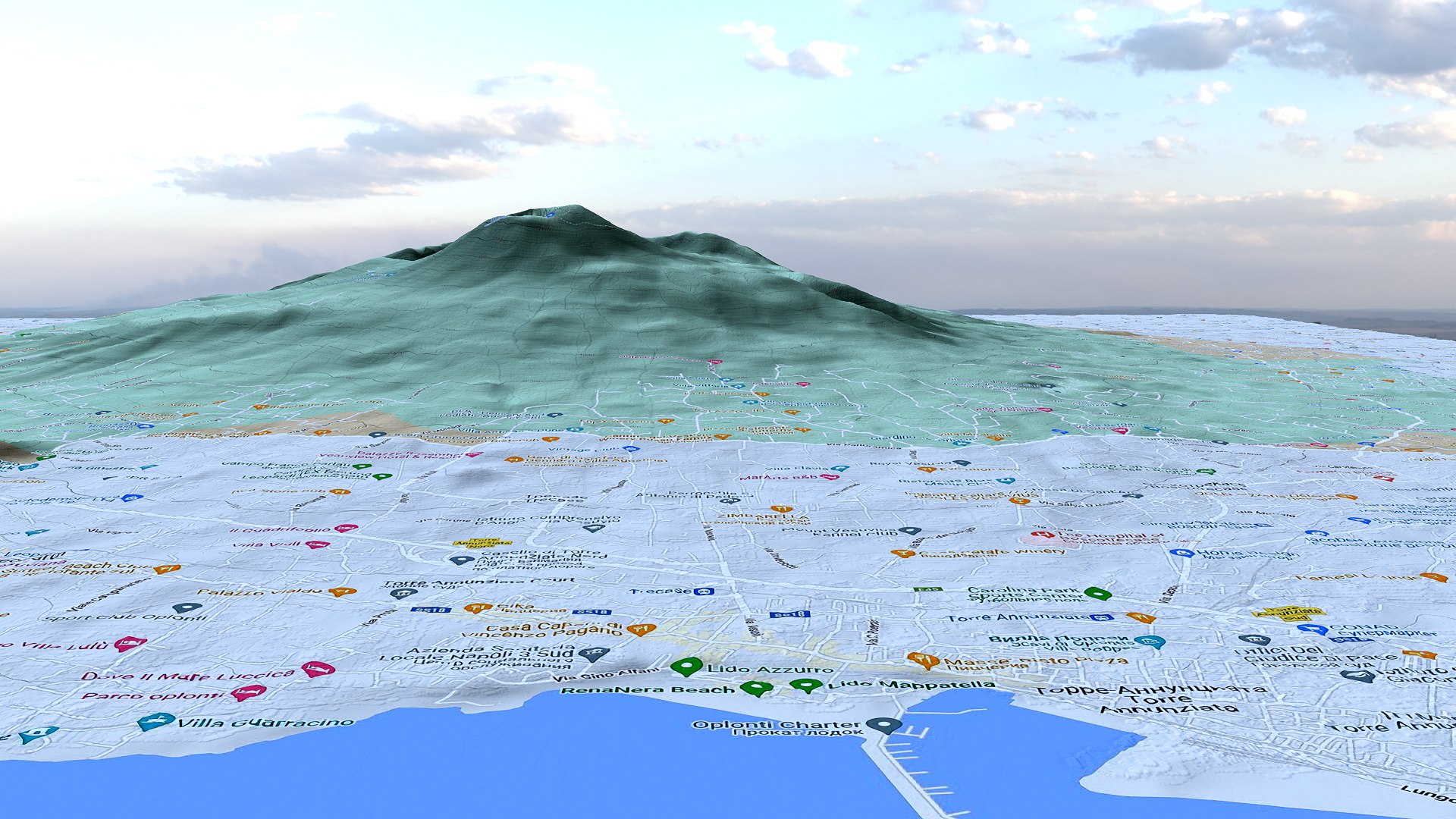 3D Mount Vesuvius - TurboSquid 1949075