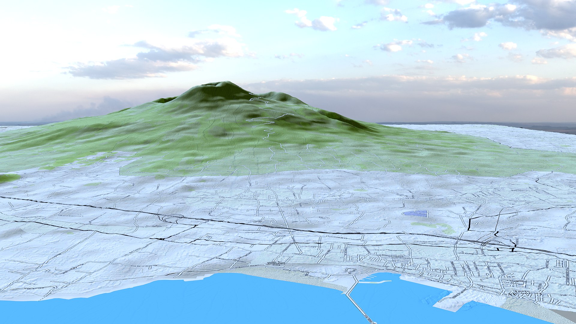 3D Mount Vesuvius - TurboSquid 1949075