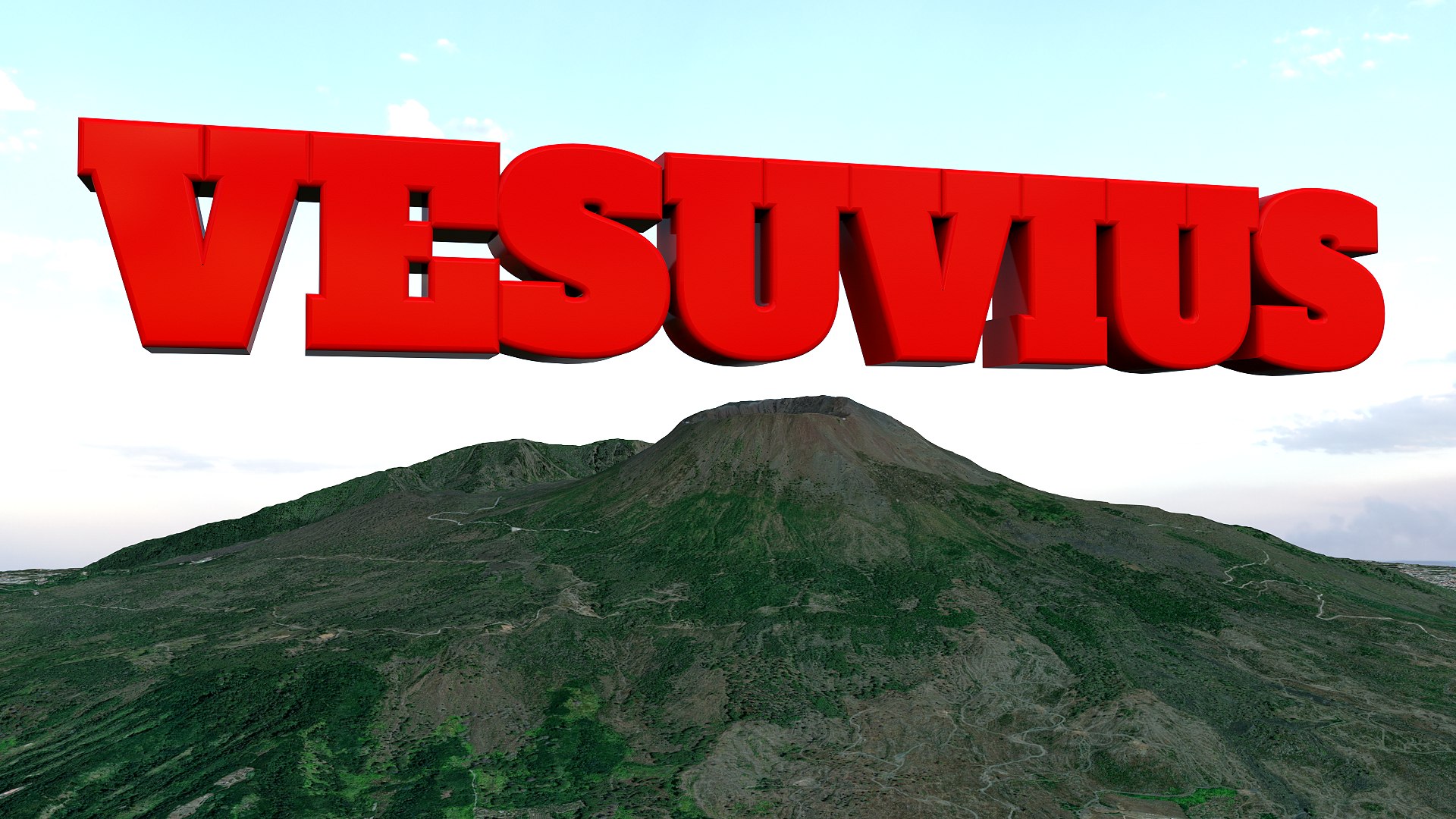 3D Mount Vesuvius - TurboSquid 1949075