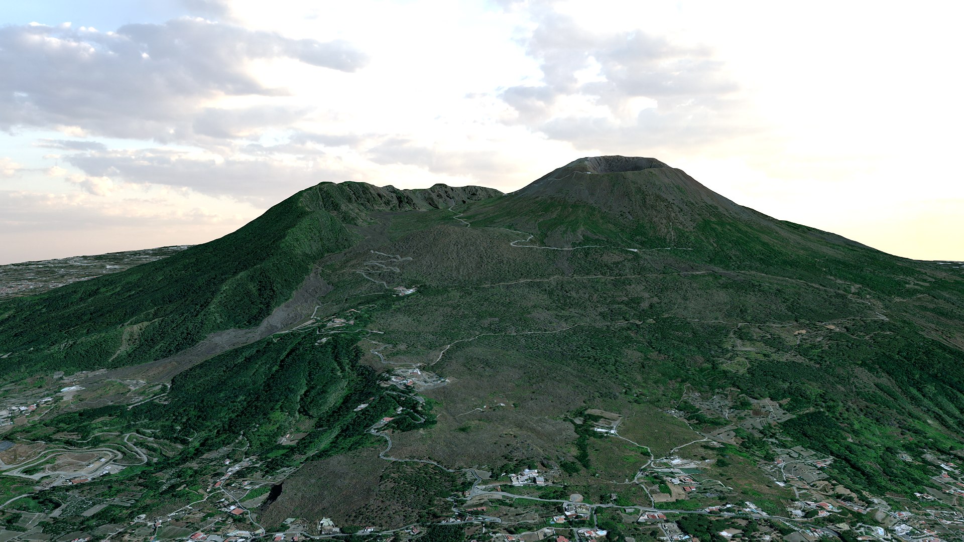 3D Mount Vesuvius - TurboSquid 1949075