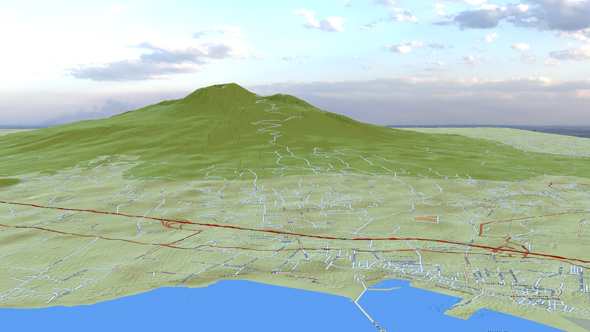3D Mount Vesuvius - TurboSquid 1949075
