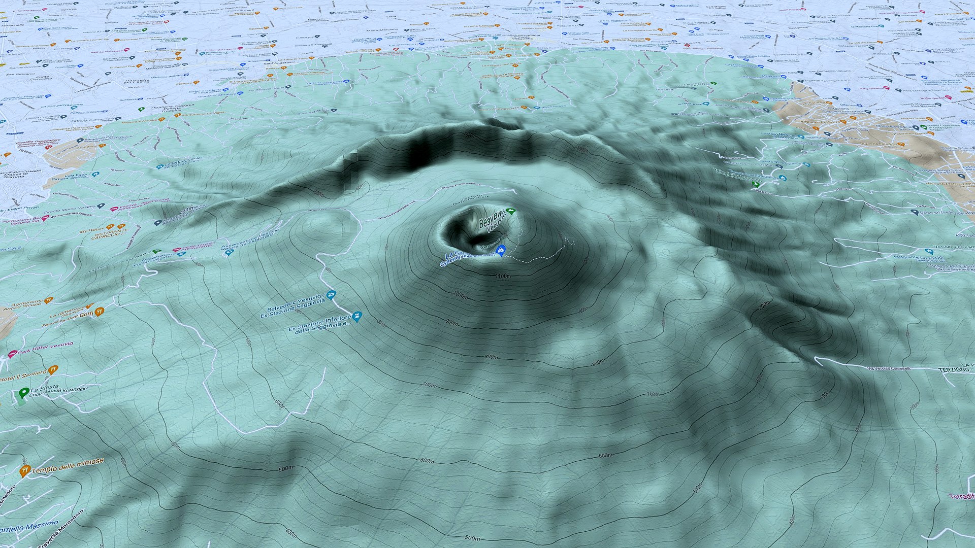3D Mount Vesuvius - TurboSquid 1949075