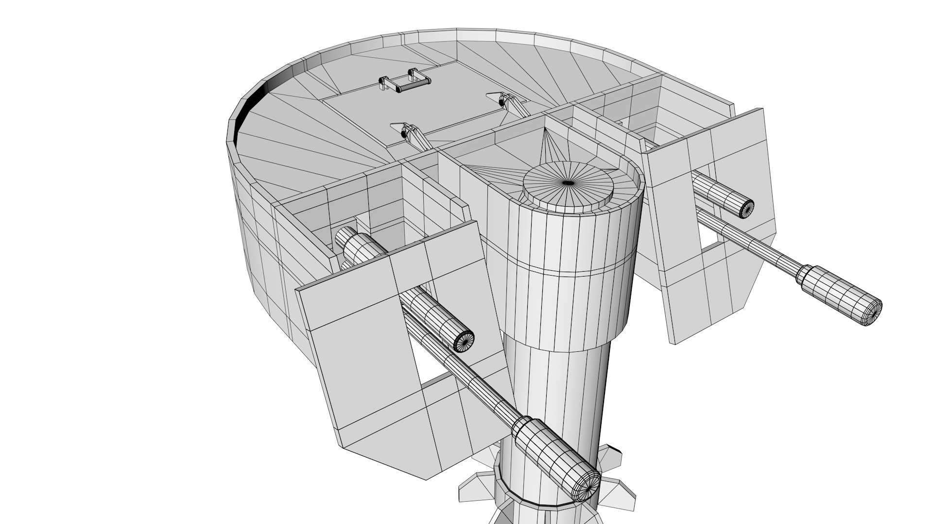 3D Automatic military turret - TurboSquid 1811046