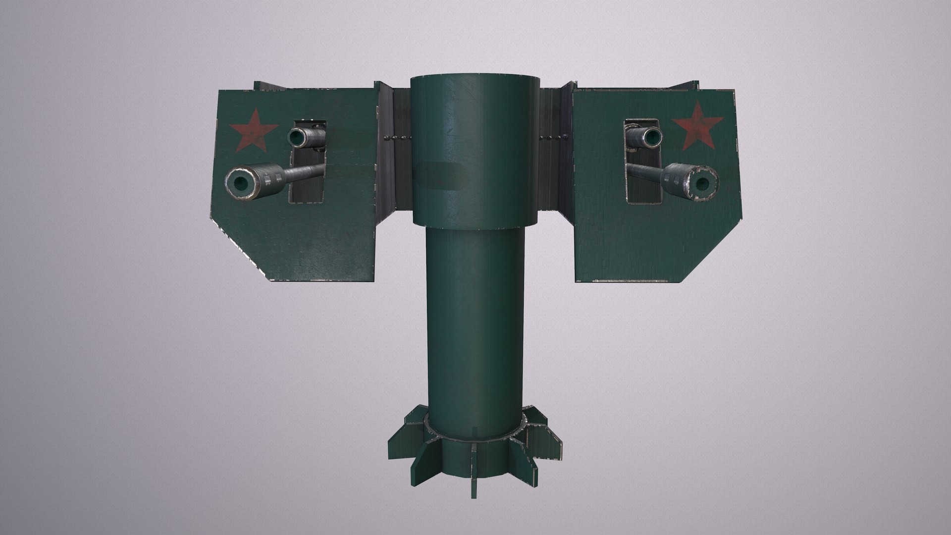 3D Automatic military turret - TurboSquid 1811046