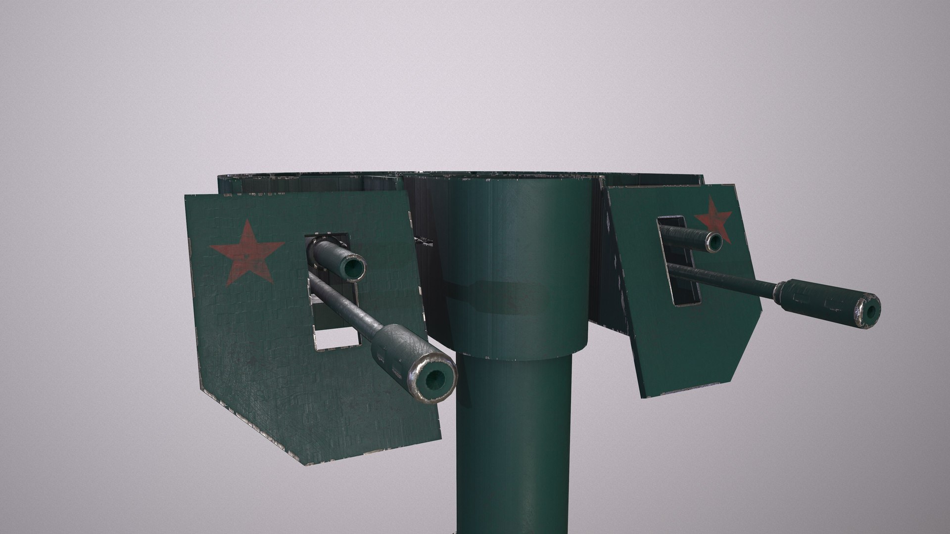 3D Automatic military turret - TurboSquid 1811046