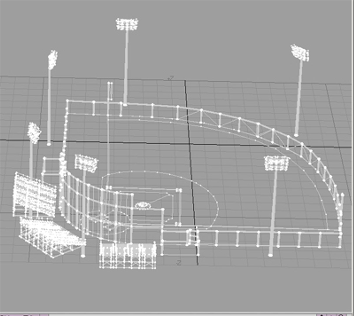 Res Baseball Diamond Ball 3d Model