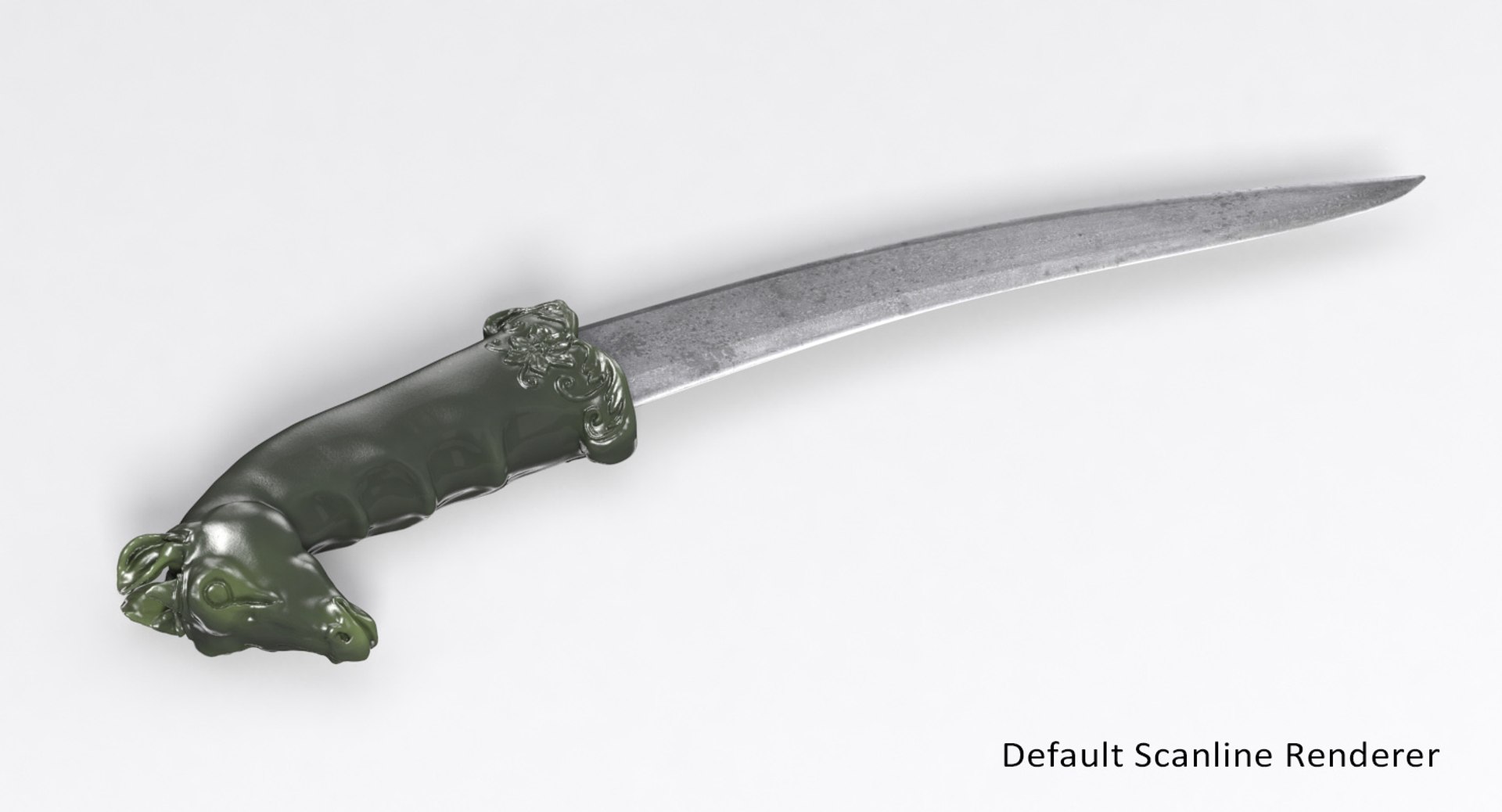 Indian Dagger Nilgai Knife 3D - TurboSquid 1283338