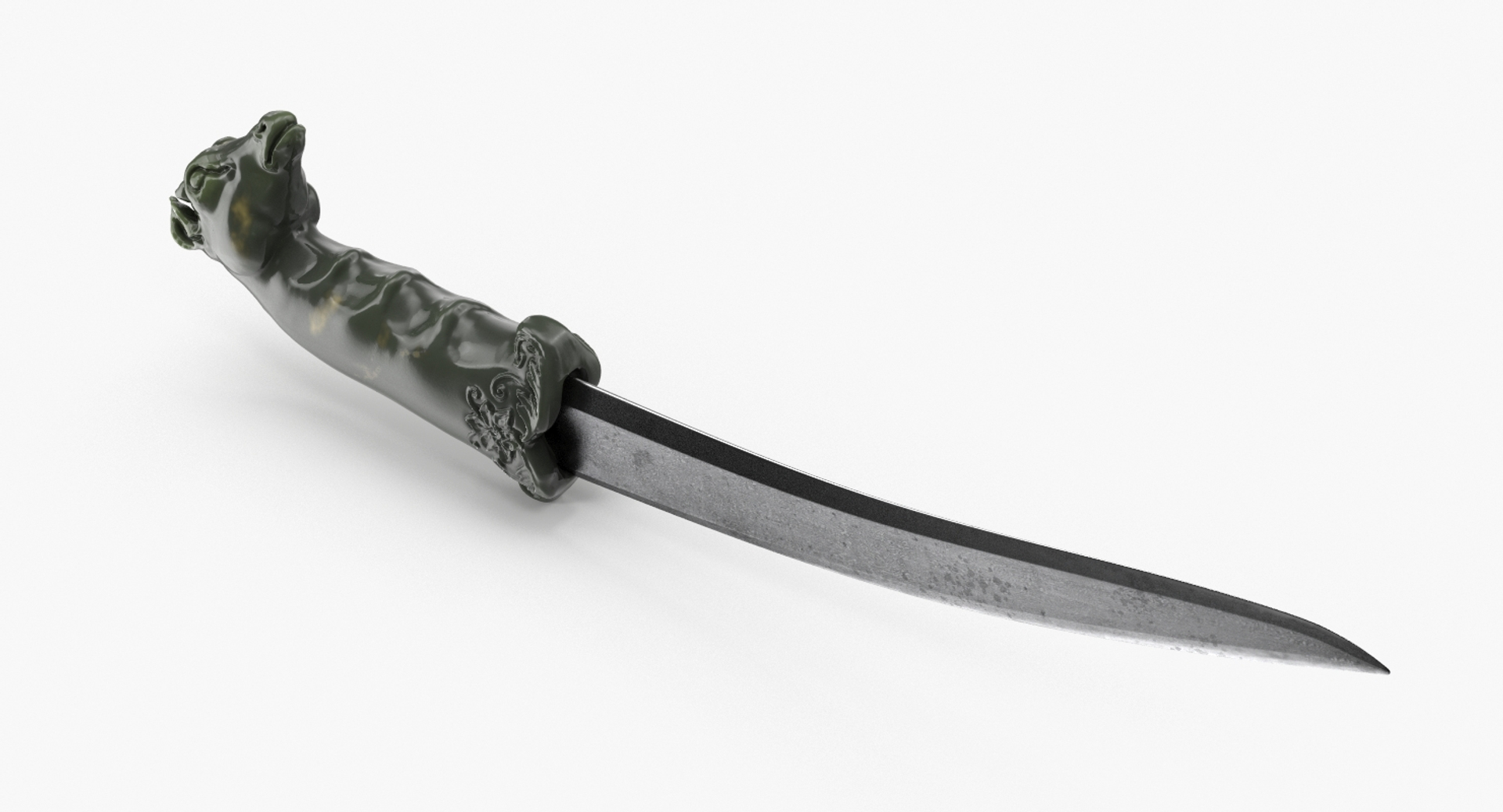 Indian dagger nilgai knife 3D - TurboSquid 1283338