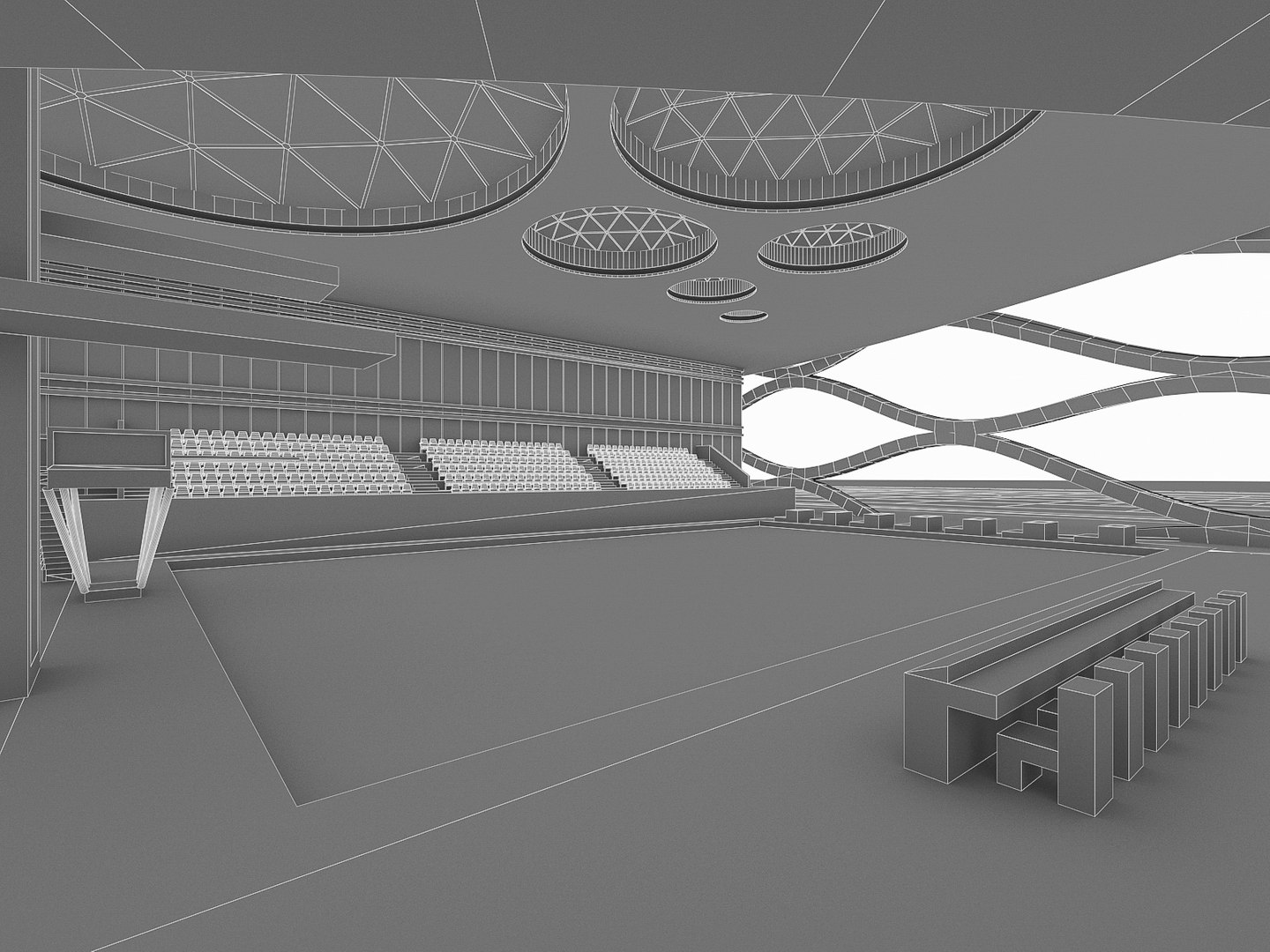 3D Sports Complex 01 - TurboSquid 1751303