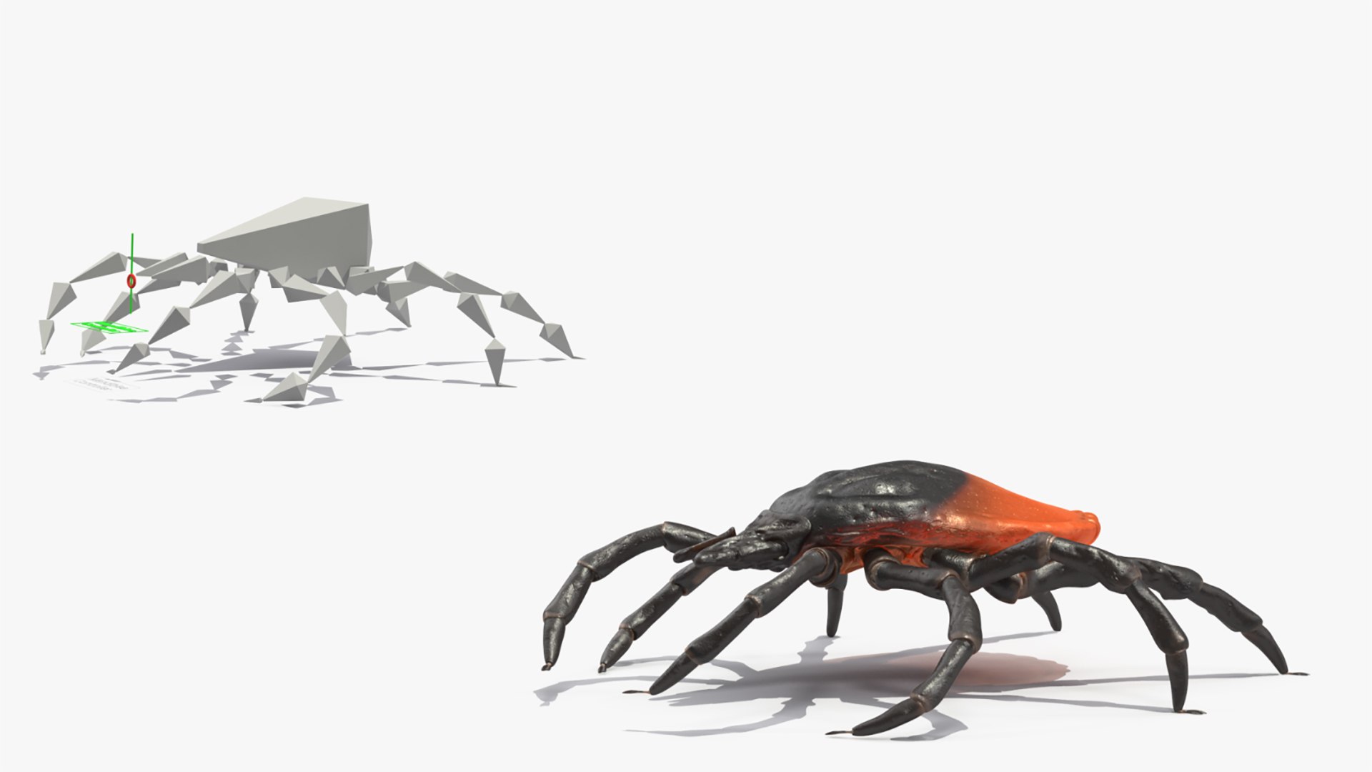 Parasites Collection Rigged 3D Model - TurboSquid 2346619