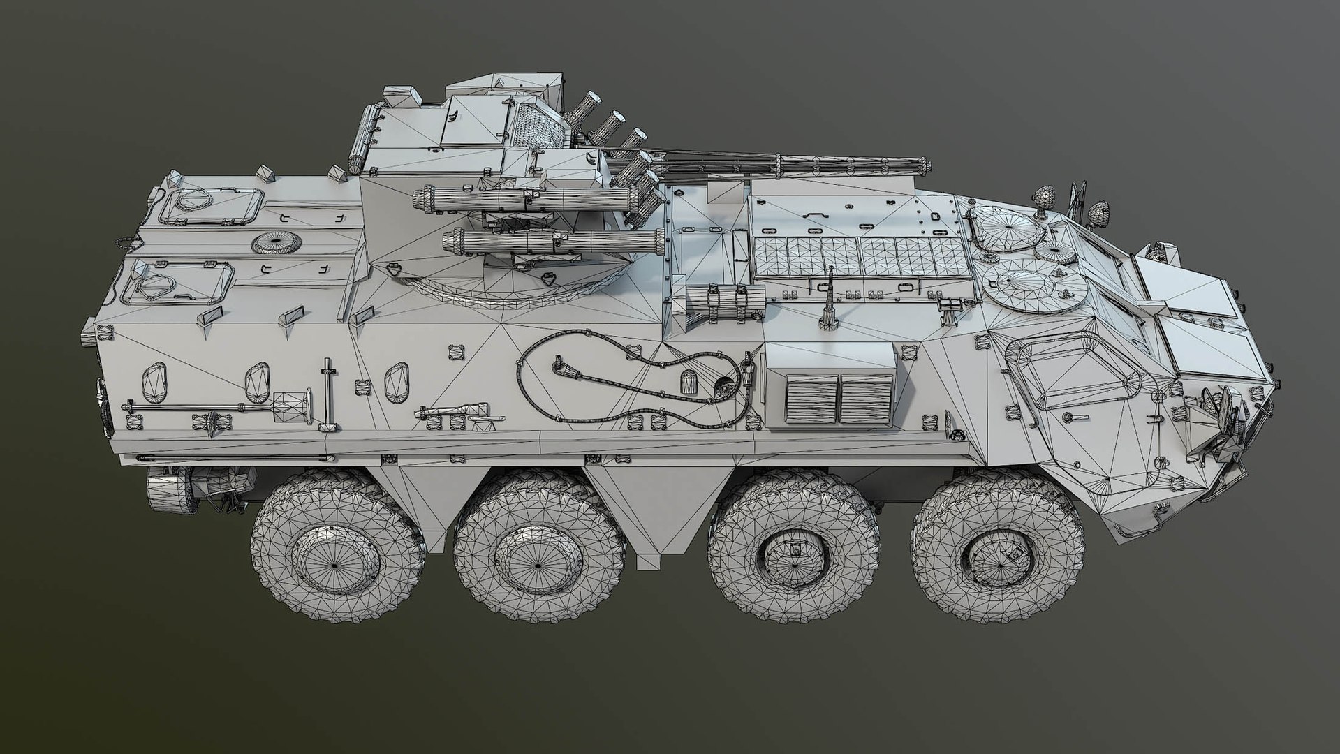 BTR-4E Game Ready 3D - TurboSquid 1927381