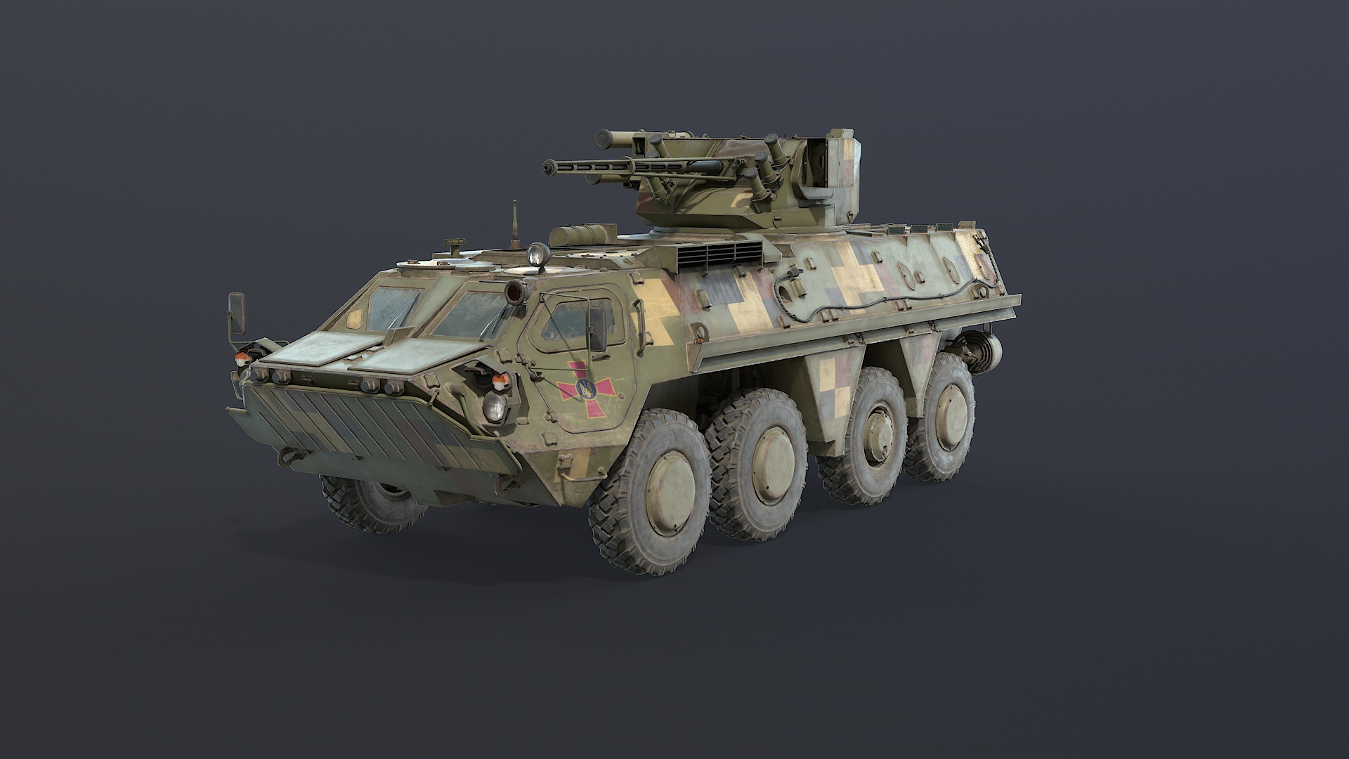 BTR-4E Game Ready 3D - TurboSquid 1927381