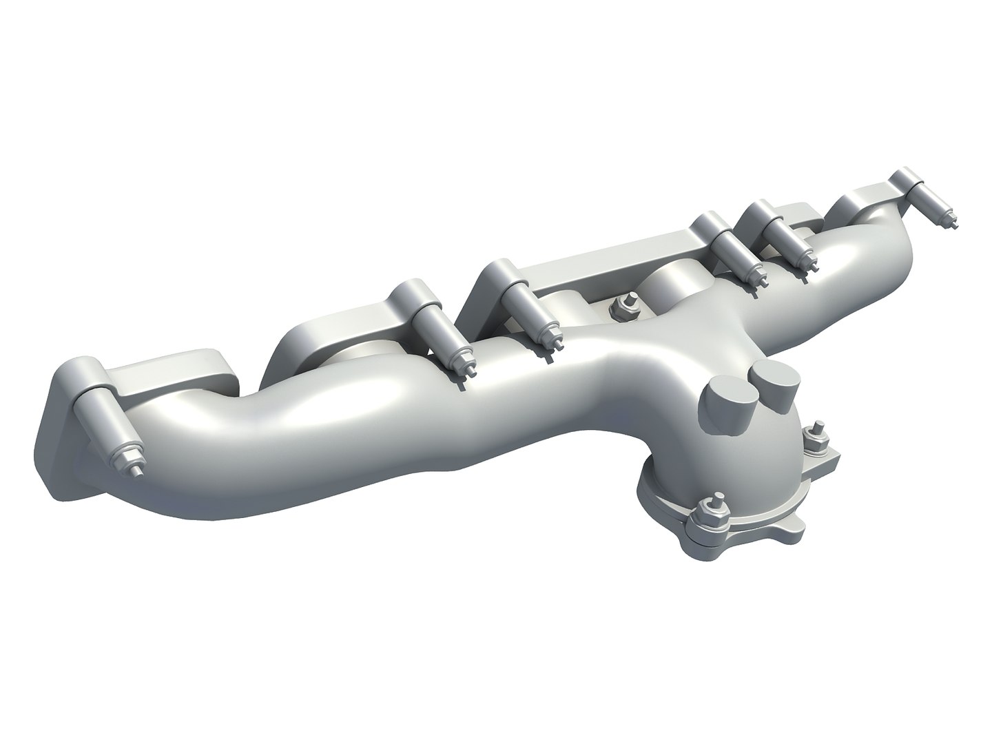 3D Model Exhaust Manifolds V12 - TurboSquid 1390250