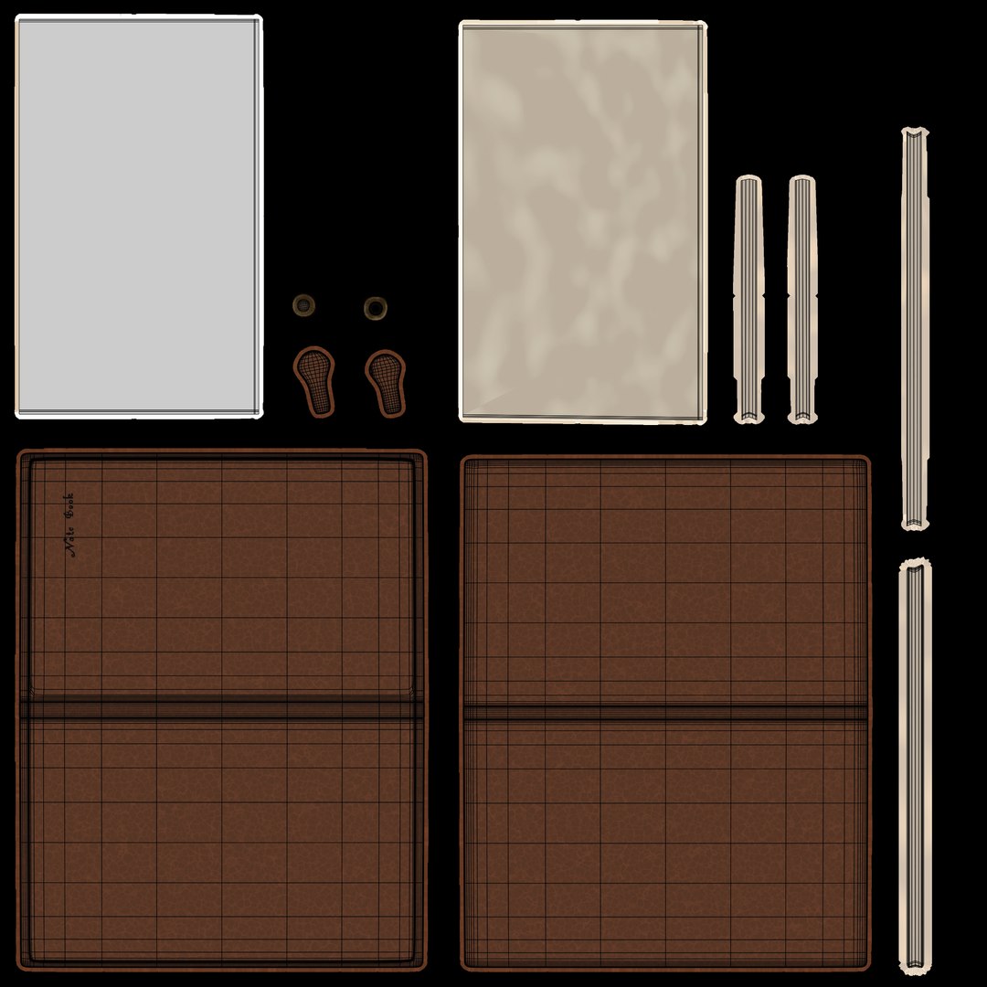 Diary 3D - TurboSquid 2193623