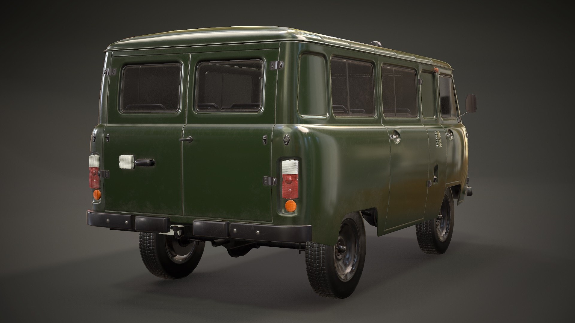 Ready Uaz 452 2206 3d Max