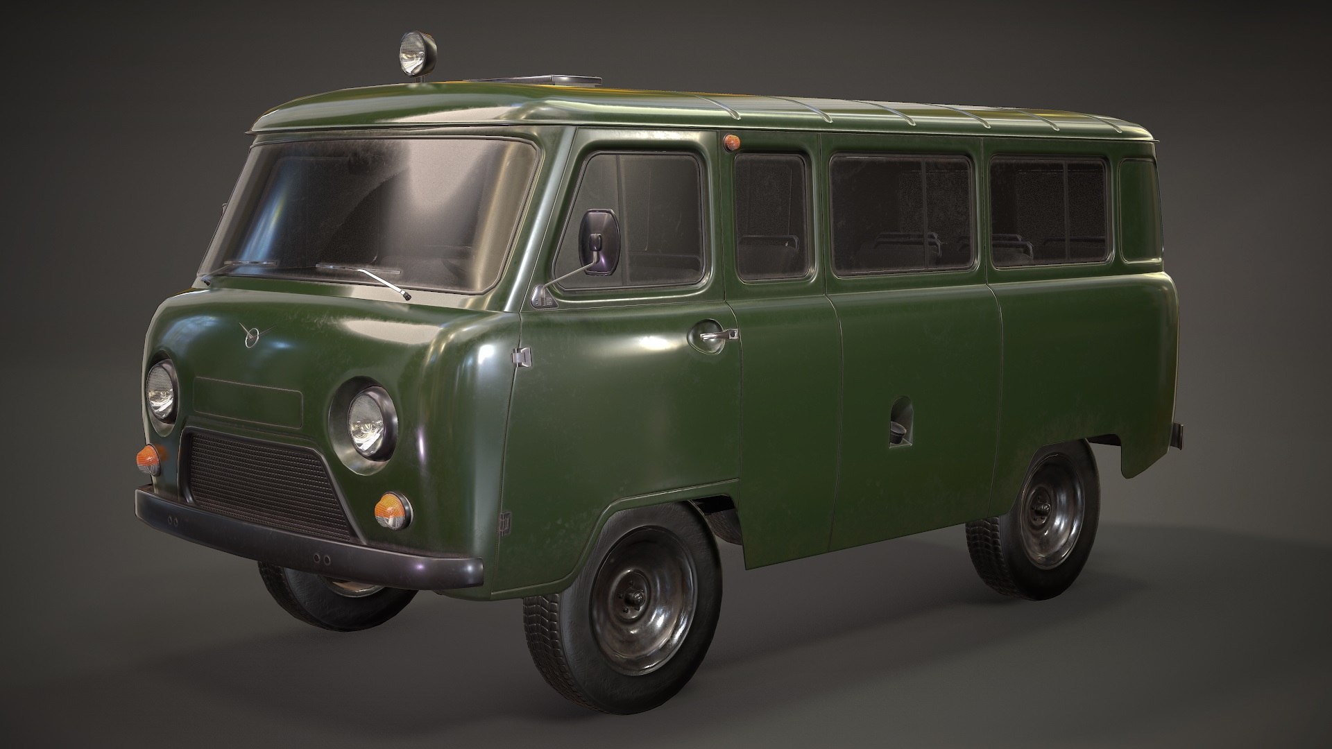 Ready Uaz 452 2206 3d Max