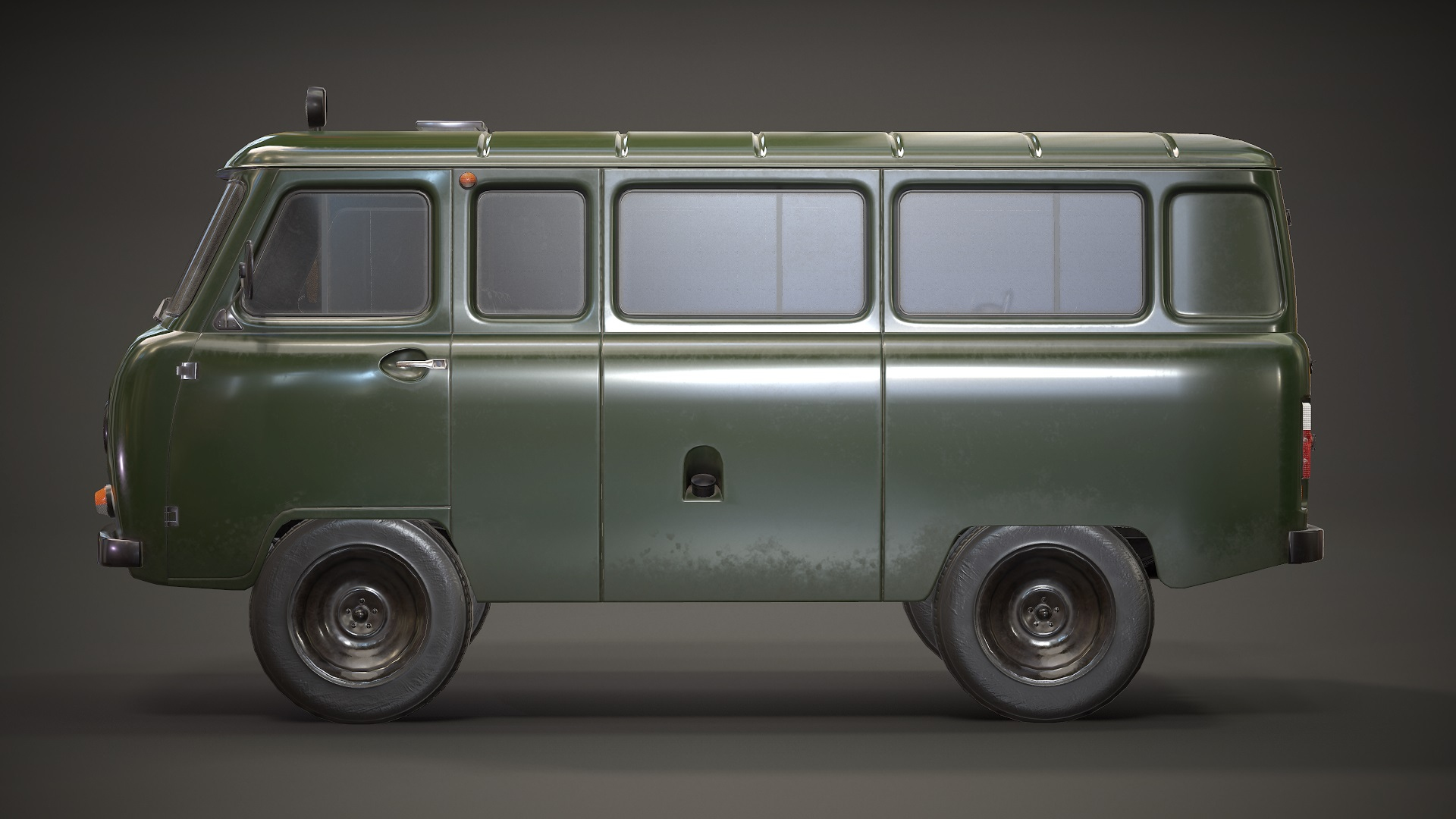 Ready Uaz 452 2206 3d Max