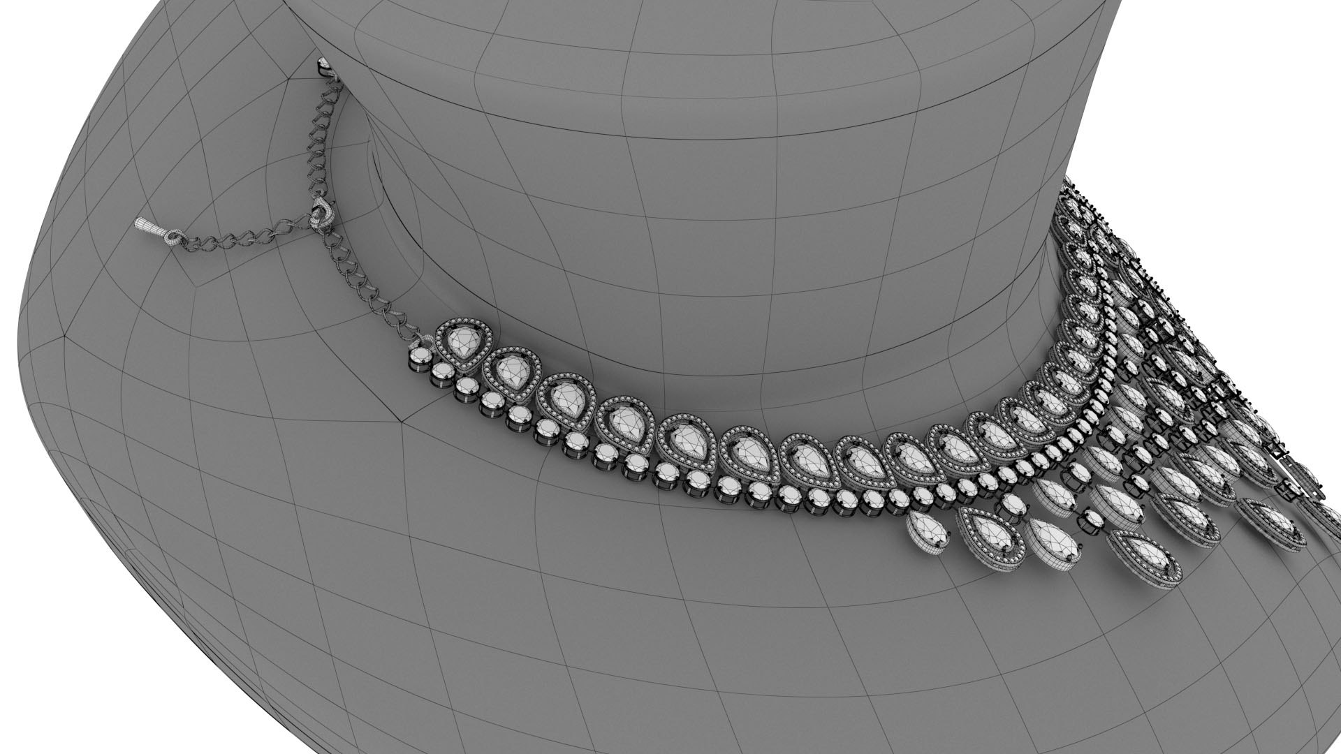 3D Model Necklace - TurboSquid 2113703