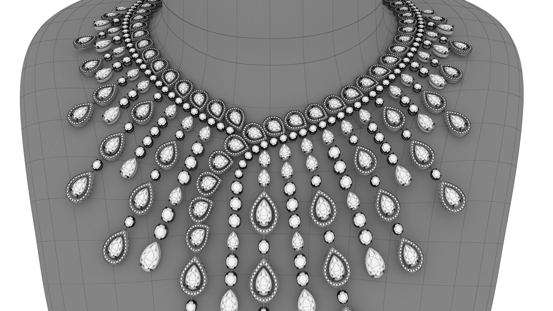 3D Model Necklace - TurboSquid 2113703
