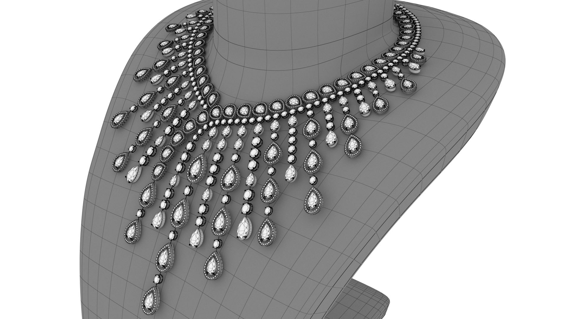 3D Model Necklace - TurboSquid 2113703