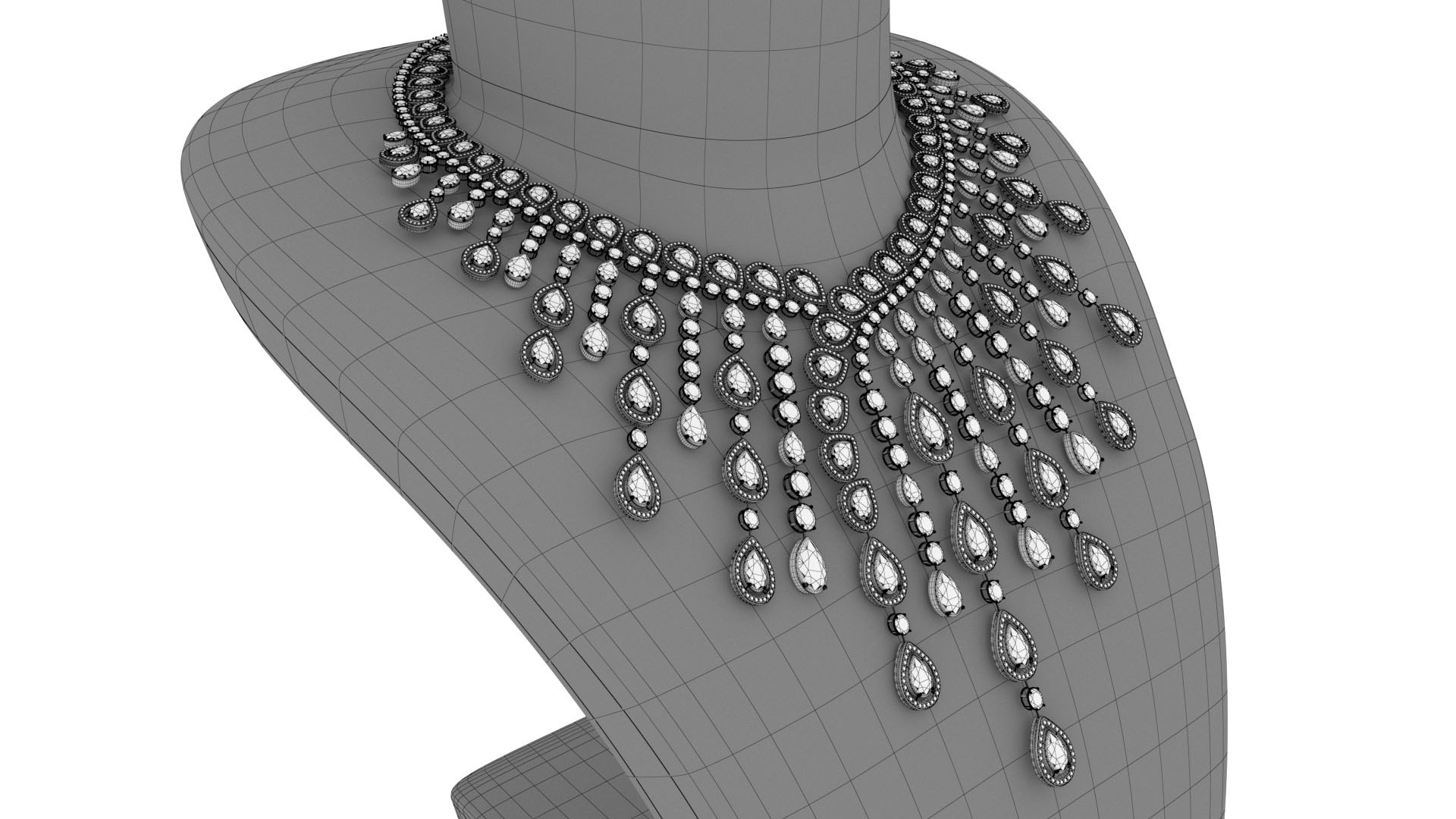 3D Model Necklace - TurboSquid 2113703