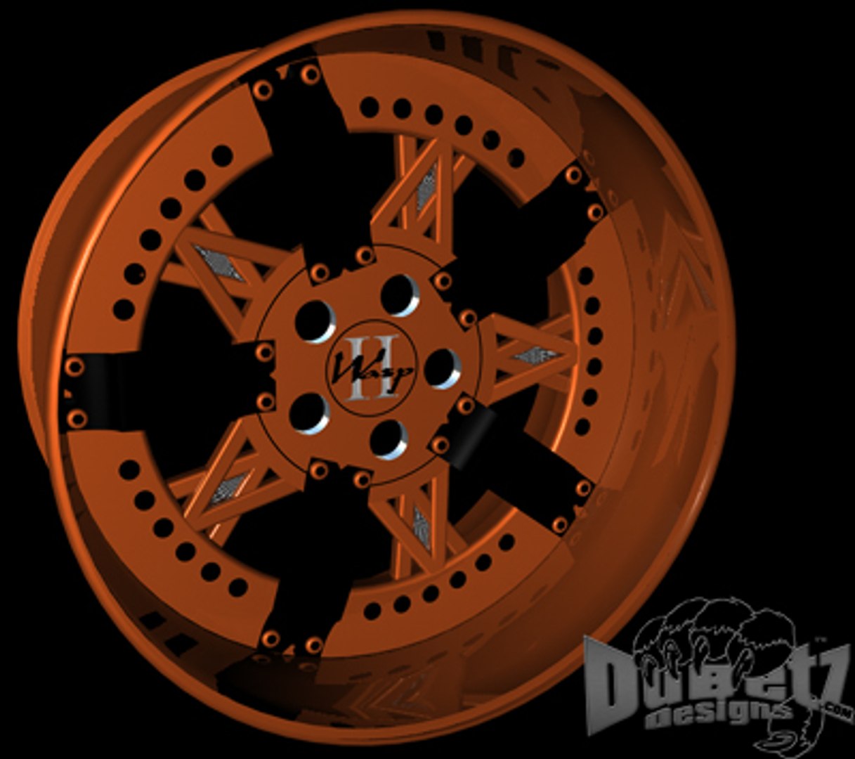 C4d Designs Wasp Wheels