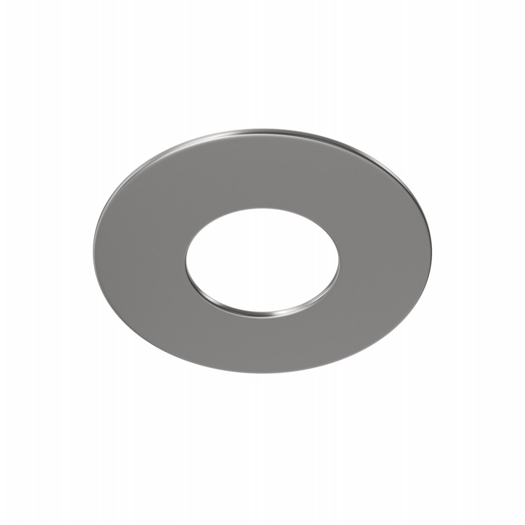 Stainless Steel Washer 3D Model - TurboSquid 2378599