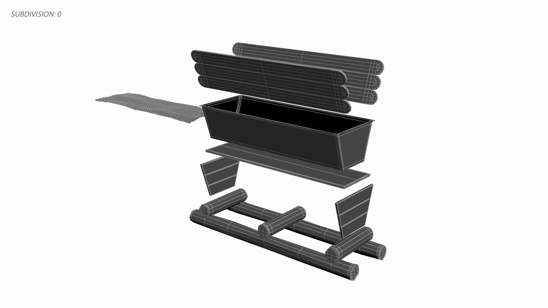 3D Far West Water Trough - TurboSquid 2147512