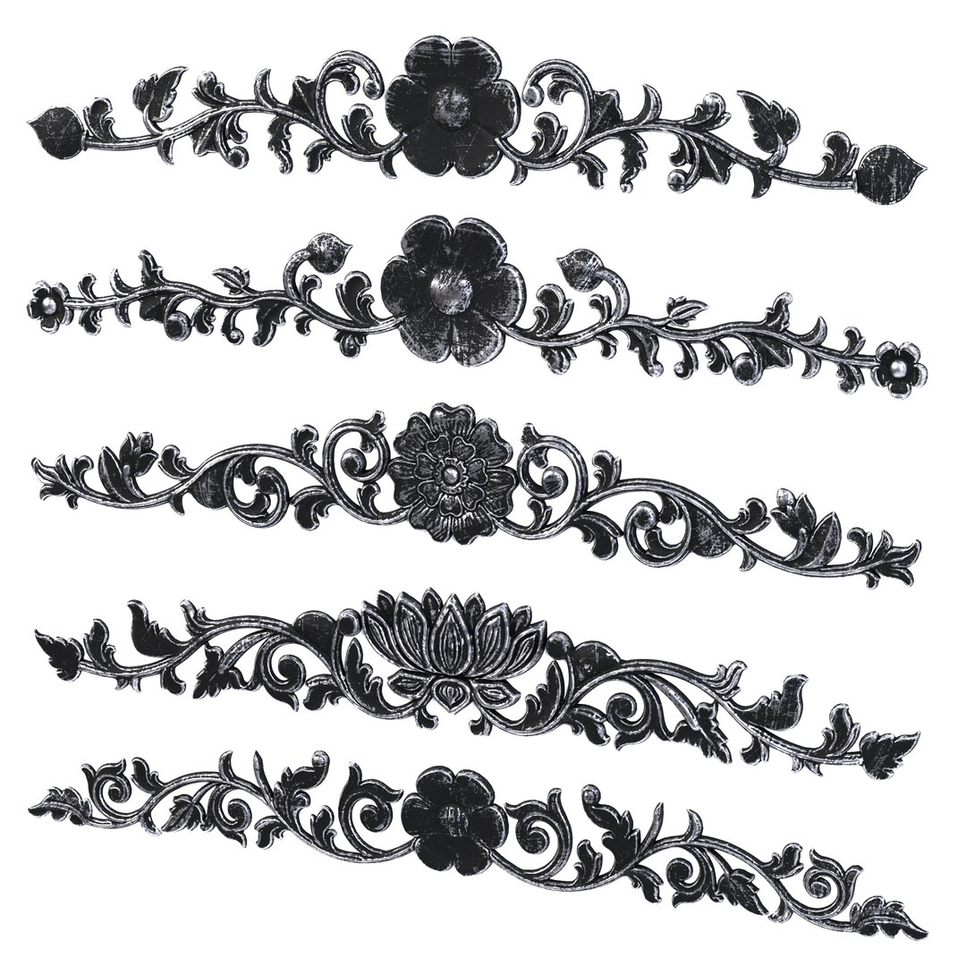 3D Model 5 Low-Poly Ornament Vol 06-3 Low-poly 3D Model - TurboSquid ...