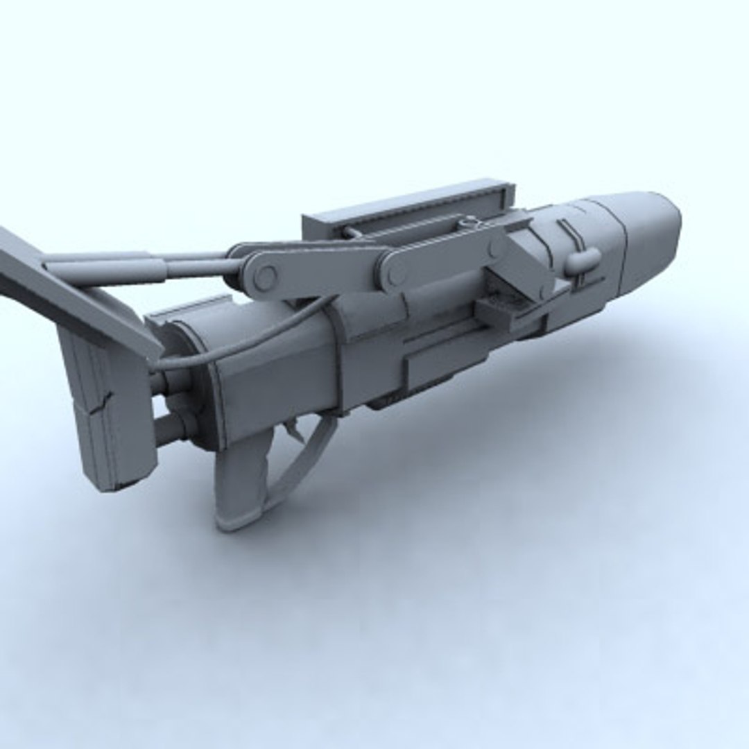 3d model plasma gun
