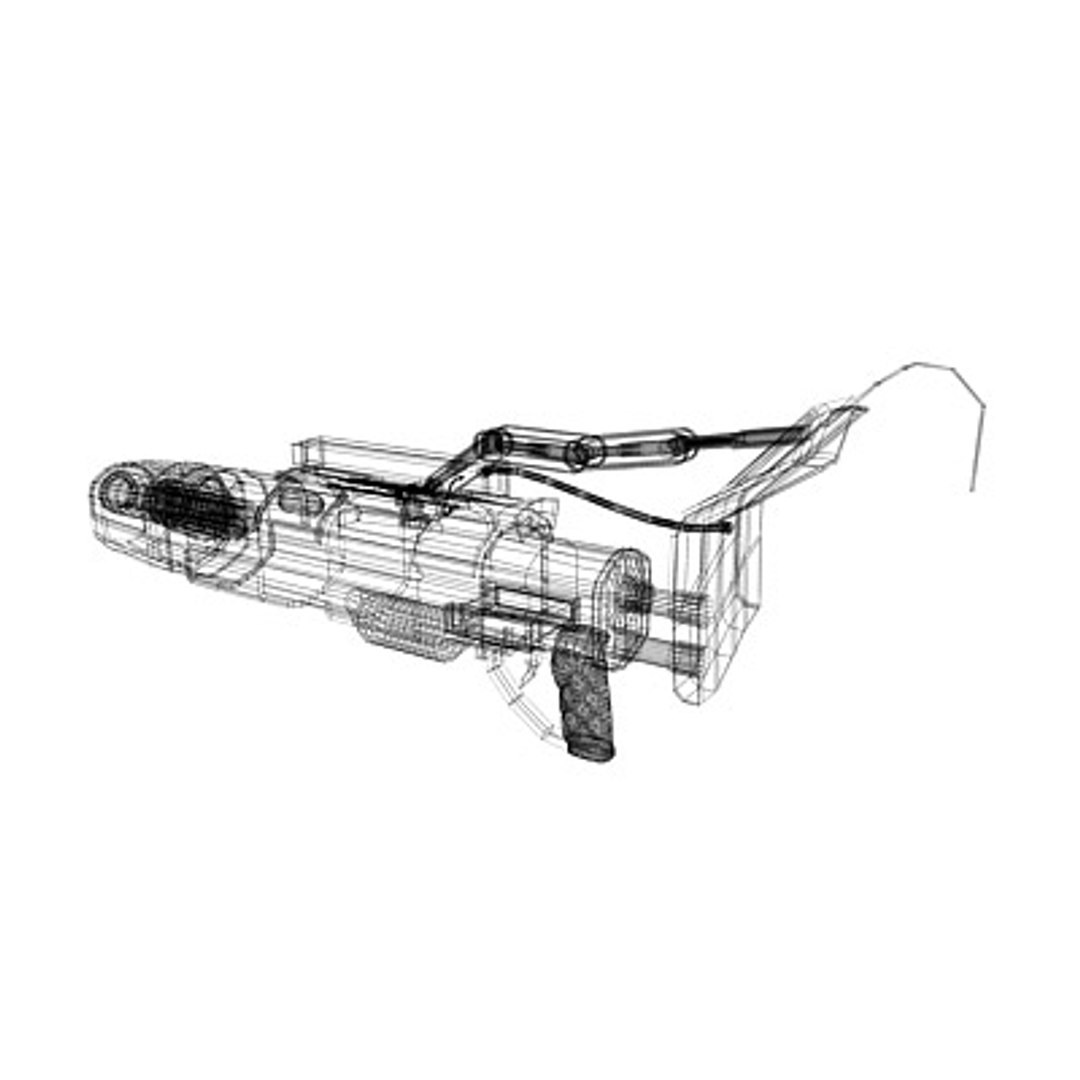 3d model plasma gun