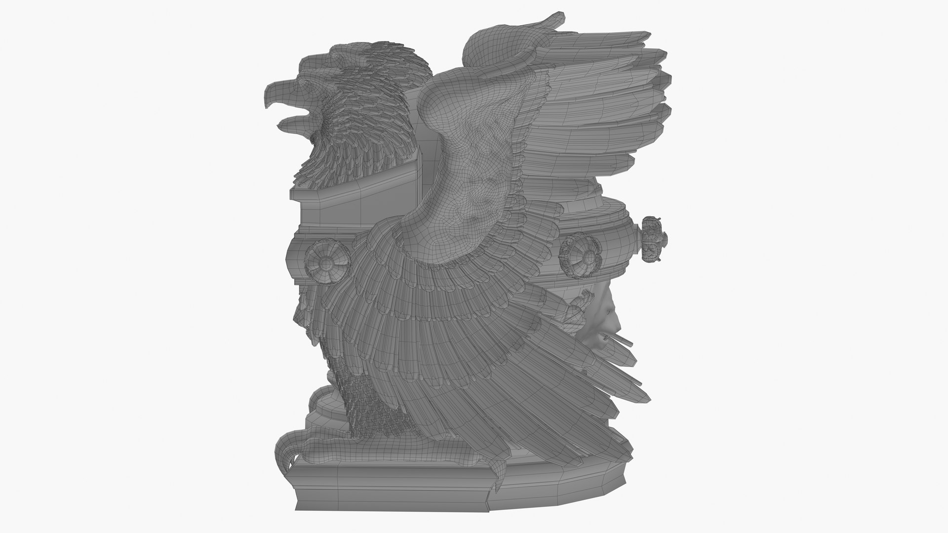 3d Model Statue Base