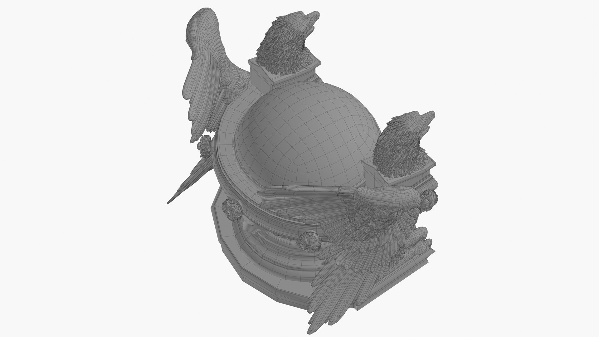 3d Model Statue Base