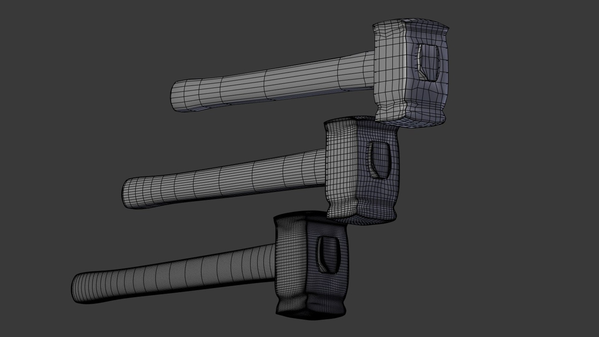 Sledgehammer Hammer 3d Model