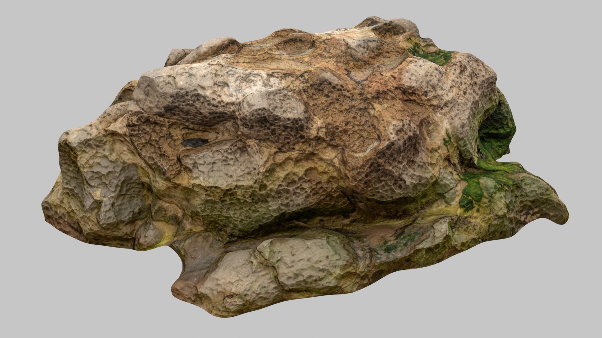 3D Model Beach Rock Scan 03 - TurboSquid 1718346