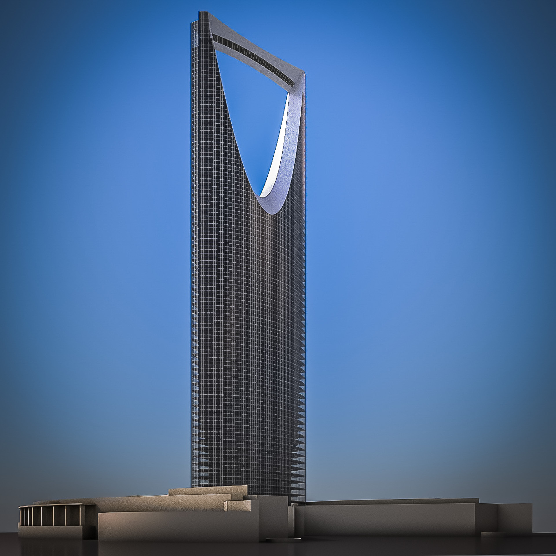 3D model Kingdom Centre Tower - TurboSquid 1751225