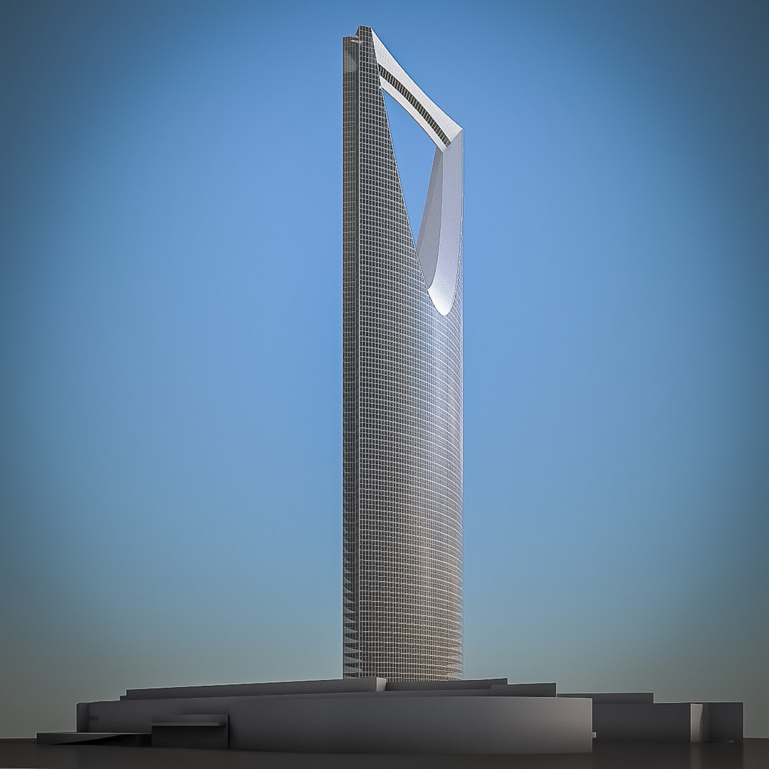 3D Model Kingdom Centre Tower - TurboSquid 1751225