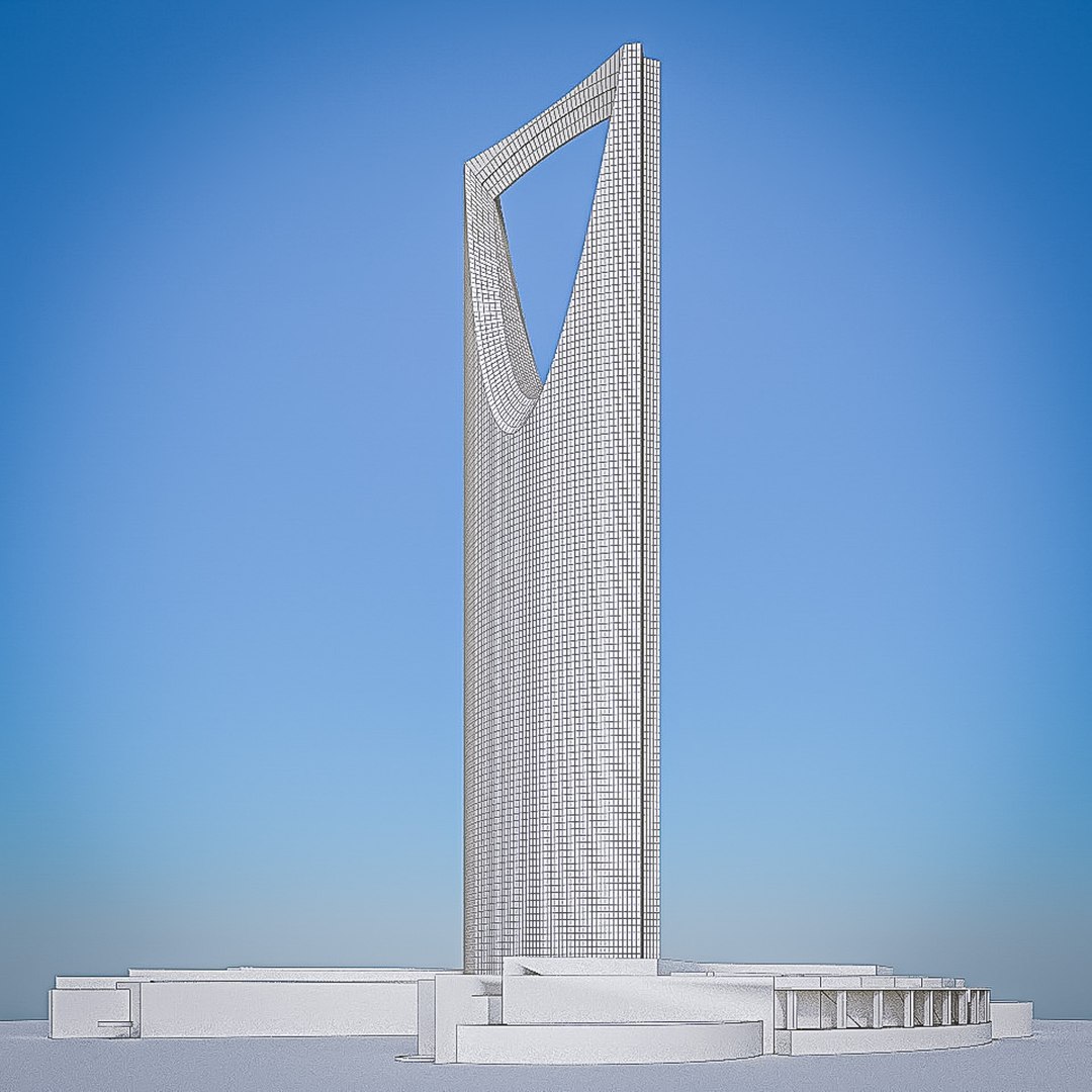 3D Model Kingdom Centre Tower - TurboSquid 1751225