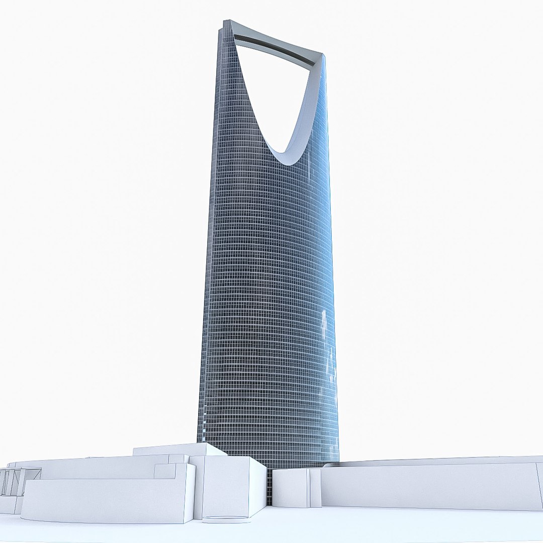3D Model Kingdom Centre Tower - TurboSquid 1751225