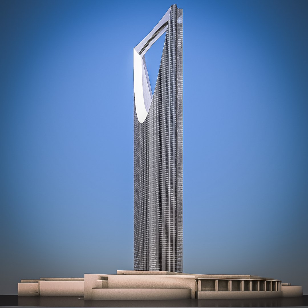 3D Model Kingdom Centre Tower - TurboSquid 1751225