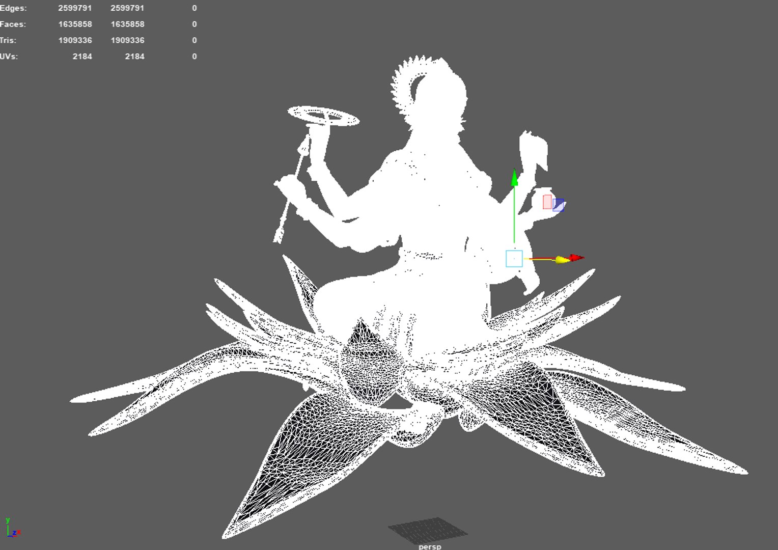 Godess Lakshmi Model - TurboSquid 1677931