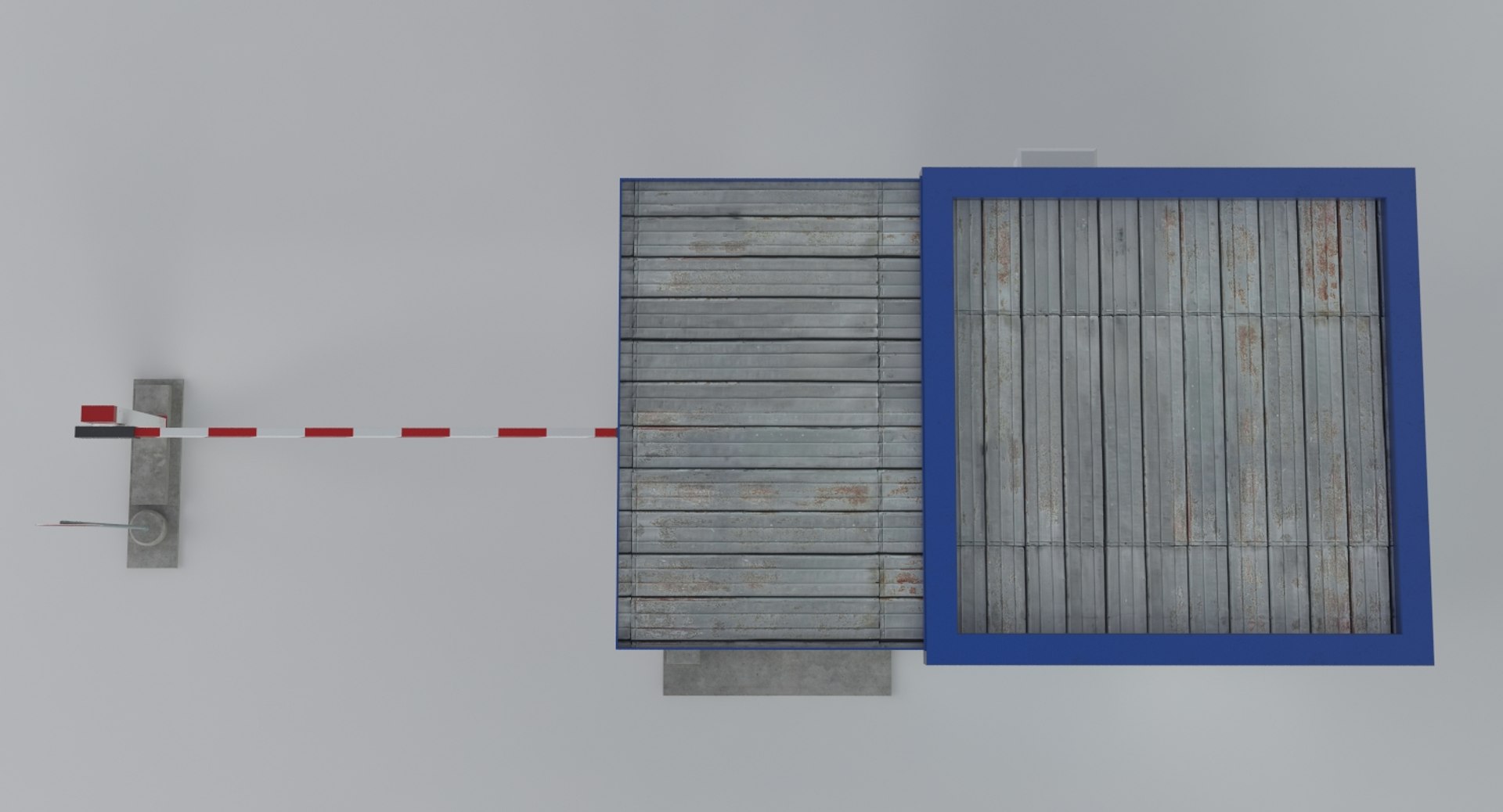 3D Security Post - TurboSquid 1297025