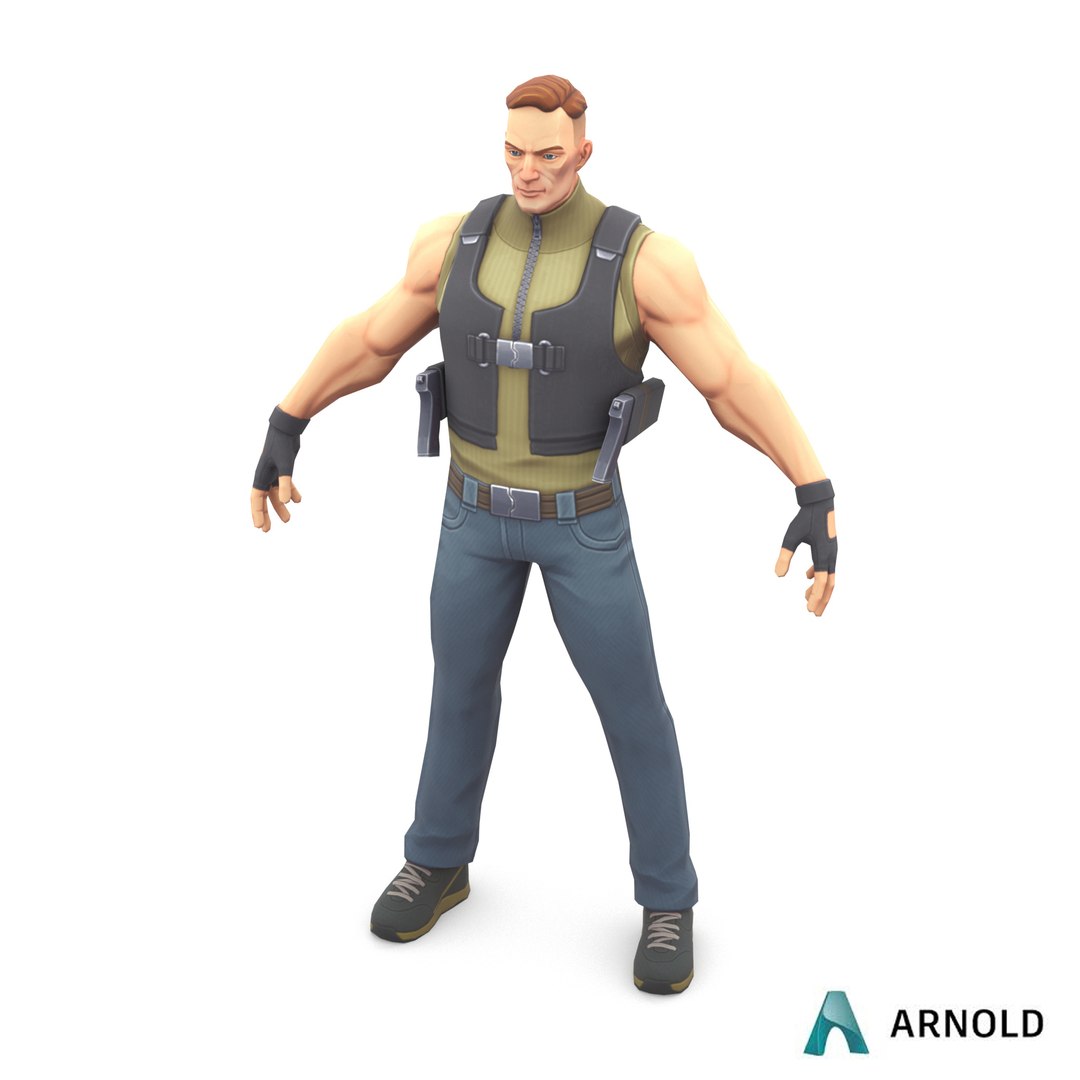 3D Stylized Characters - TurboSquid 2400633