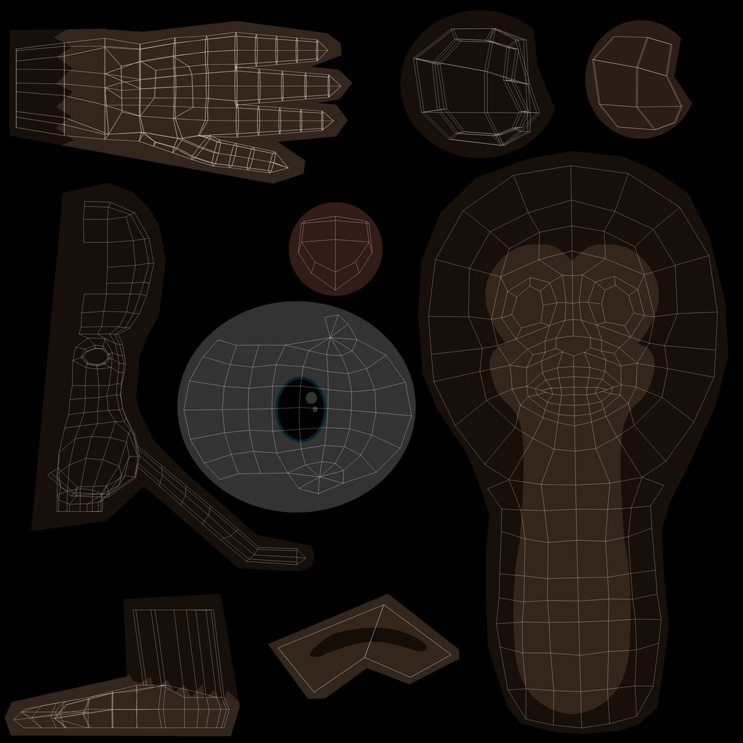 3D Monkey Cartoon Animation Model - TurboSquid 1324107