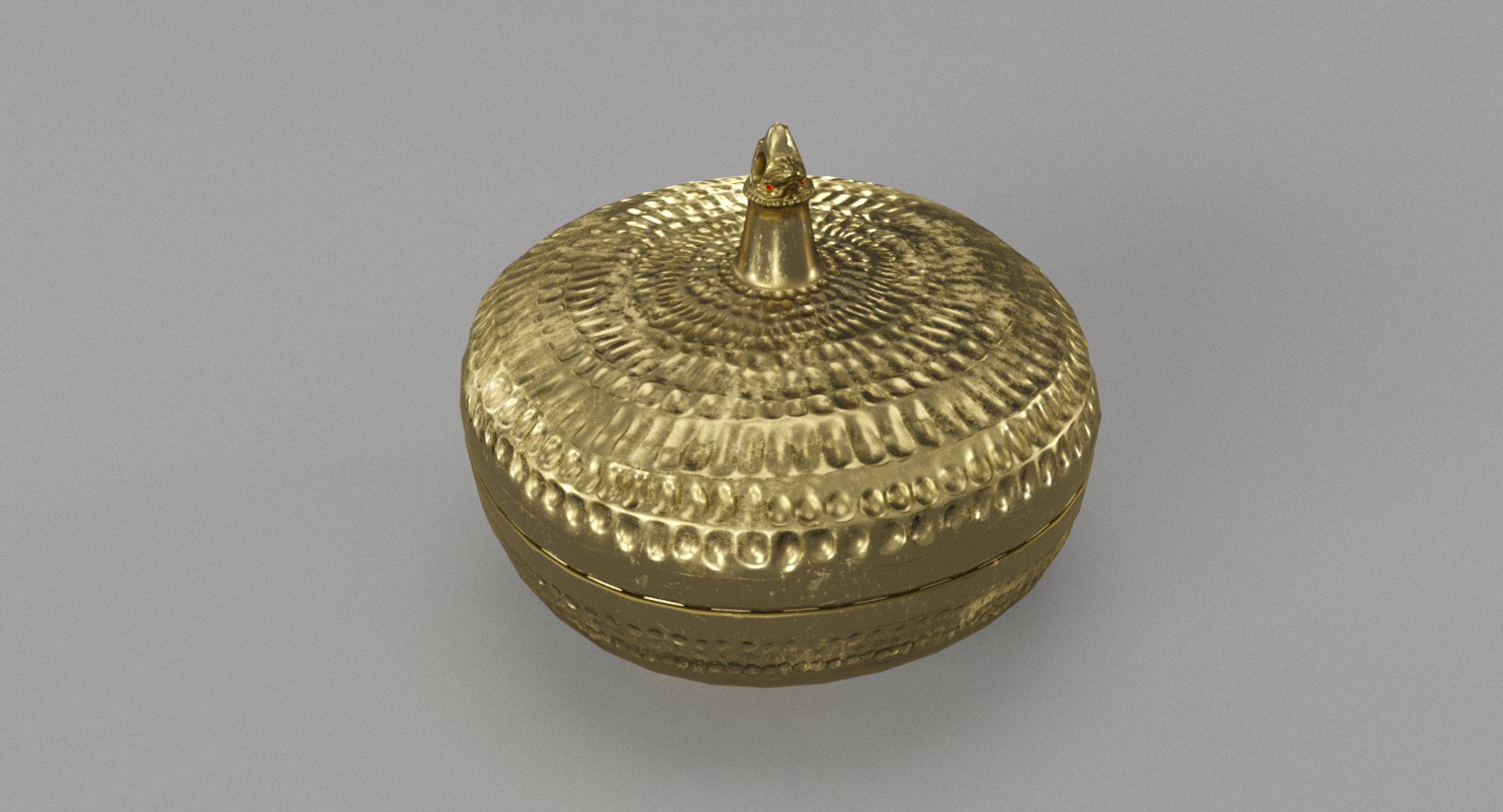 Palace Brass Box 3D Model - TurboSquid 1271152