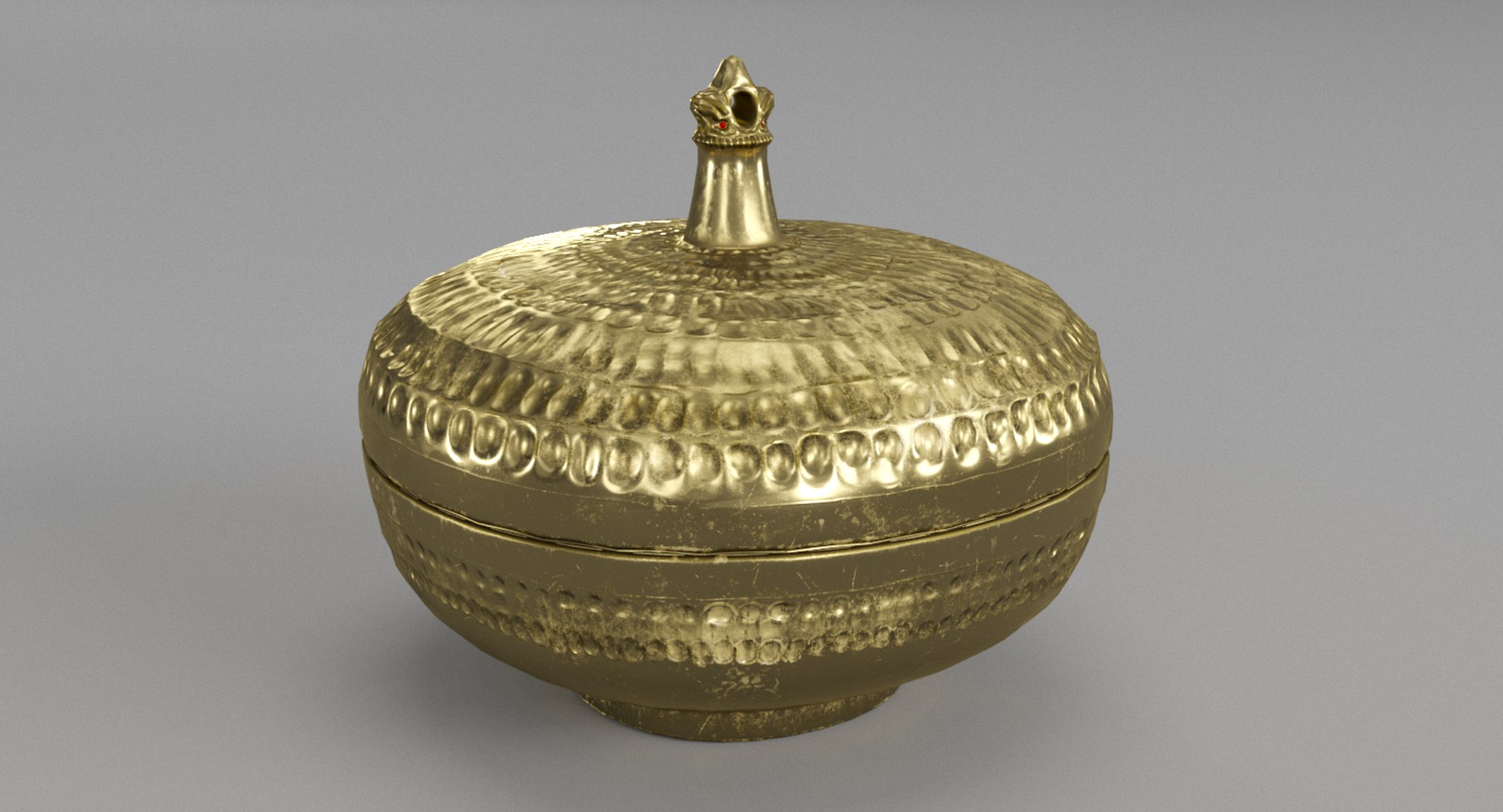 Palace Brass Box 3D Model - TurboSquid 1271152